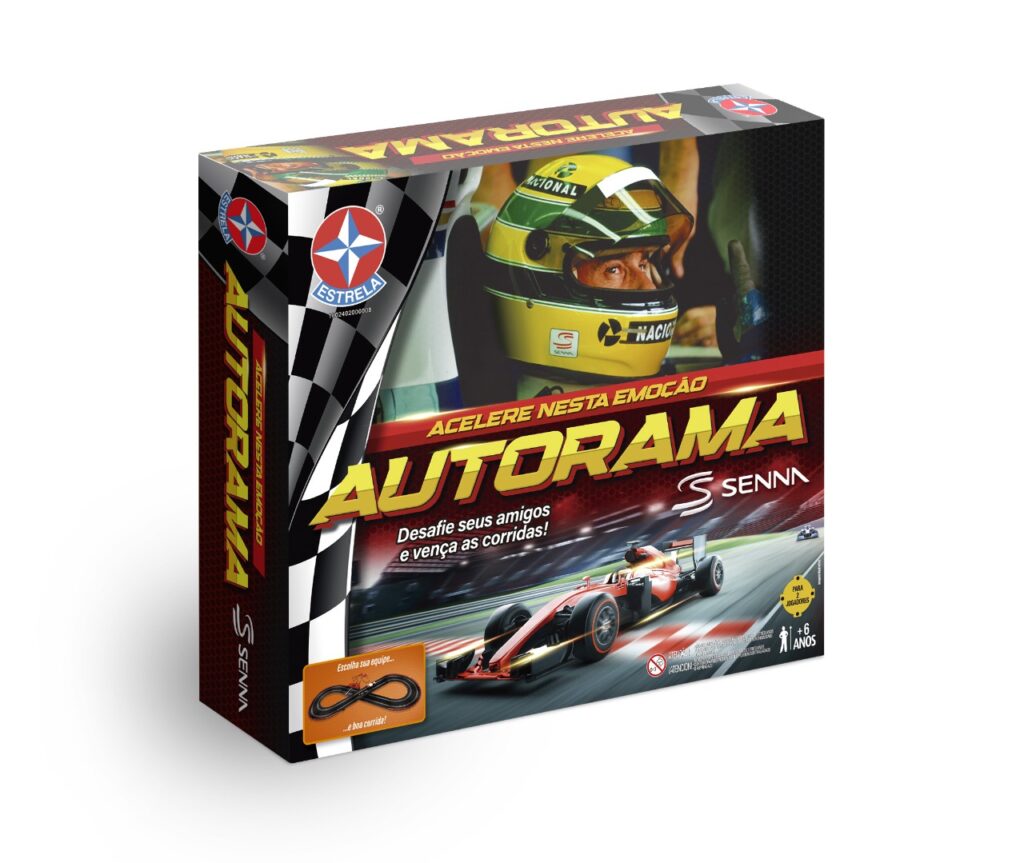 Autorama da Estrela lança edição Ayrton Senna com carros do piloto