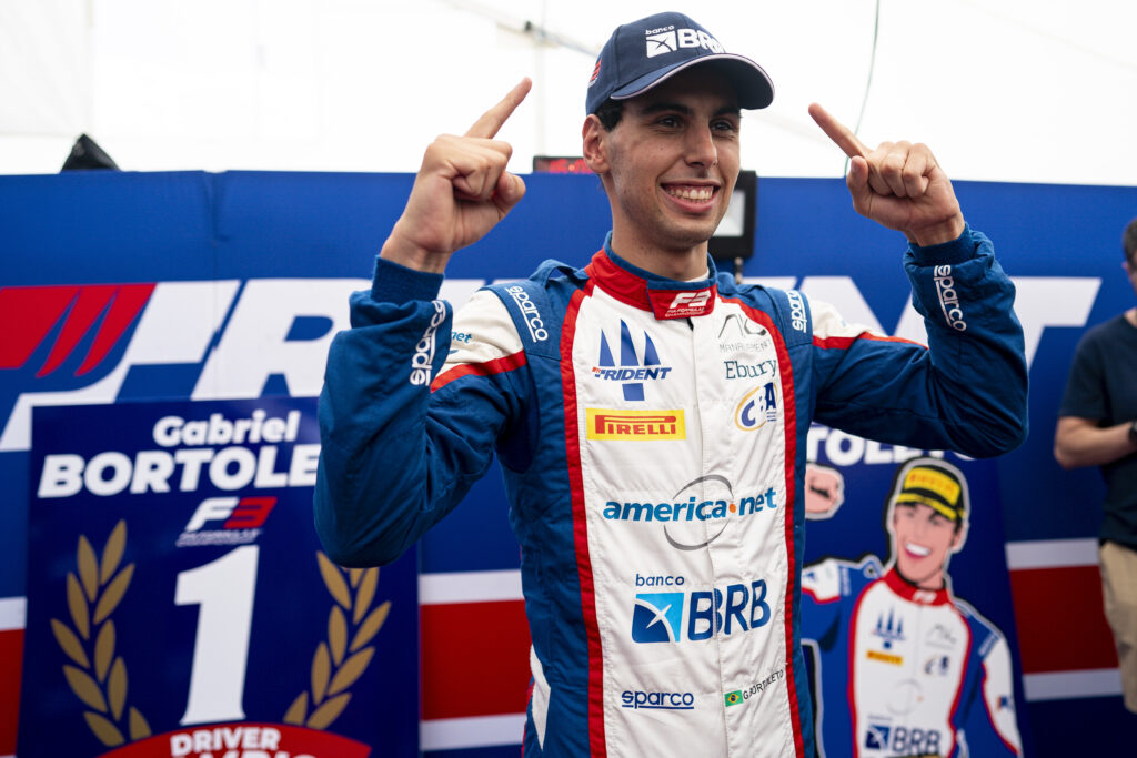 Gabriel Bortoleto conquista o título do FIA F3 na temporada 2023