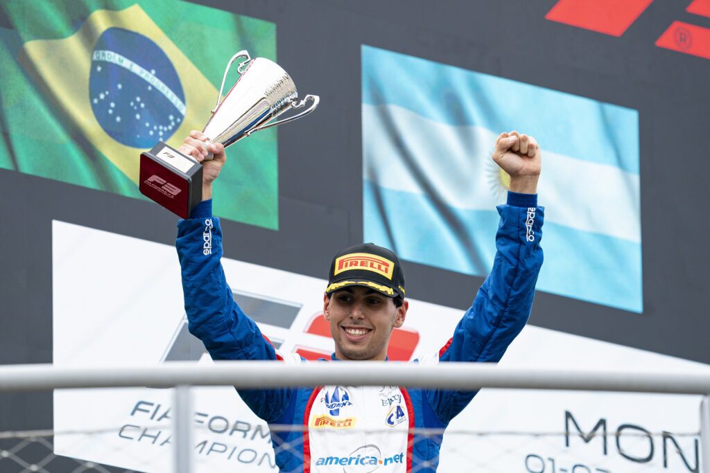 Gabriel Bortoleto conquista o título do FIA F3 na temporada 2023